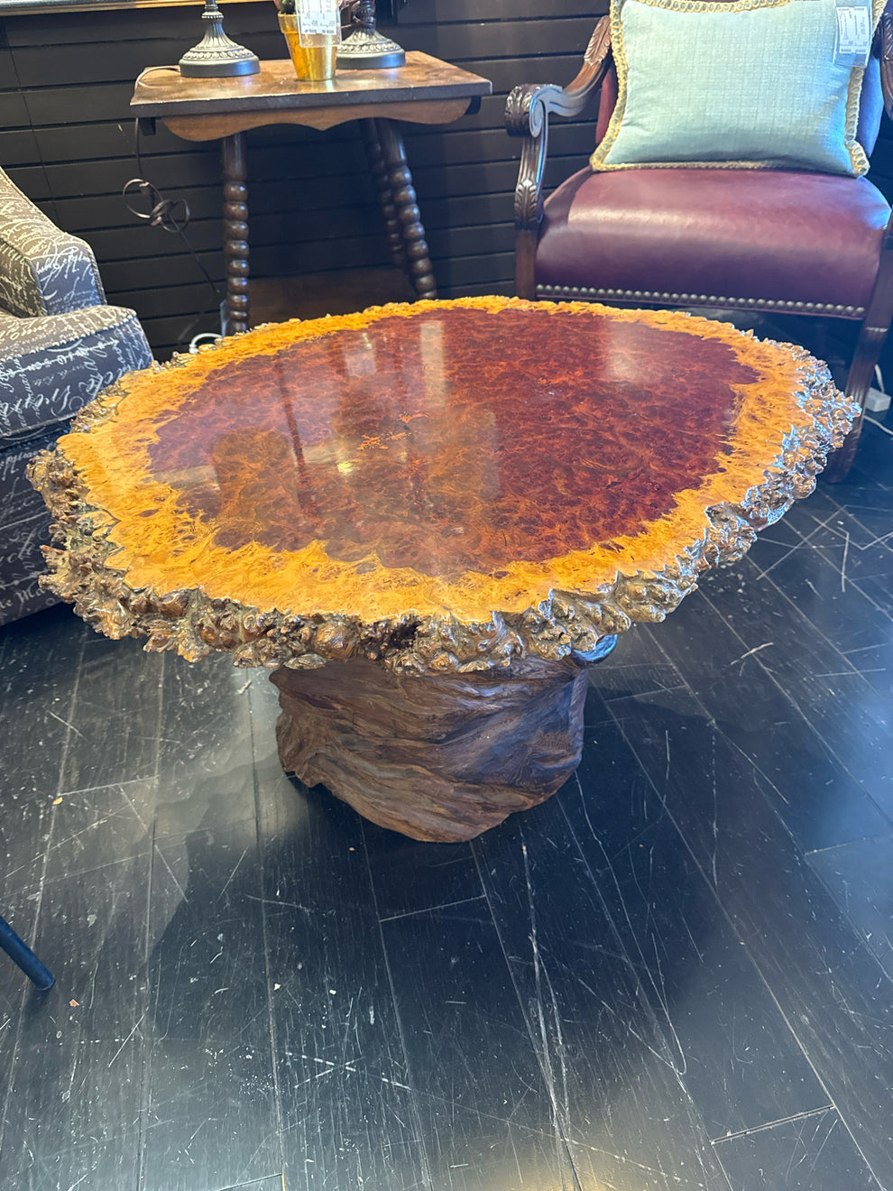 Yachidamo ( Japanese Ash) Coffee Table- Wood from Hokkaido Japan ( High ...