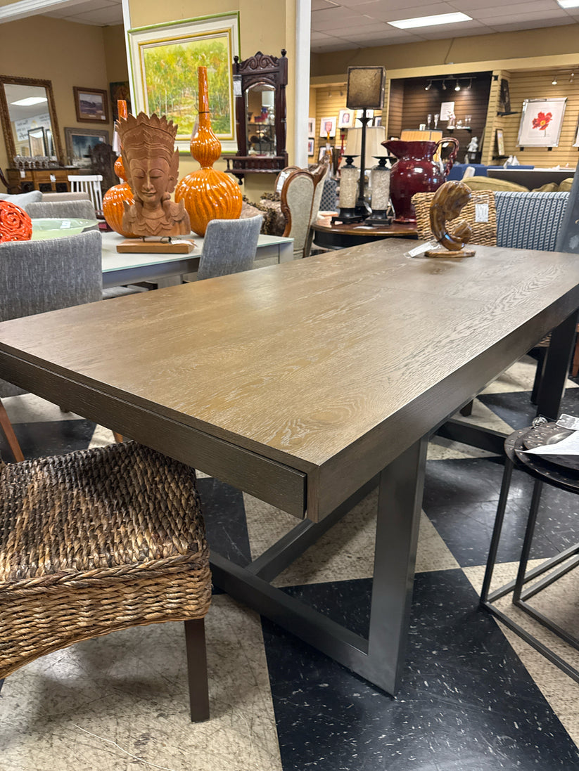 Archive Rectangle Dining Extension Table Oak ( By Mark Daniel Design ...